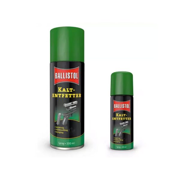 Ballistol Cold Degreaser & Fat Solvent Spray 200 ML – Lakeland Shooting ...