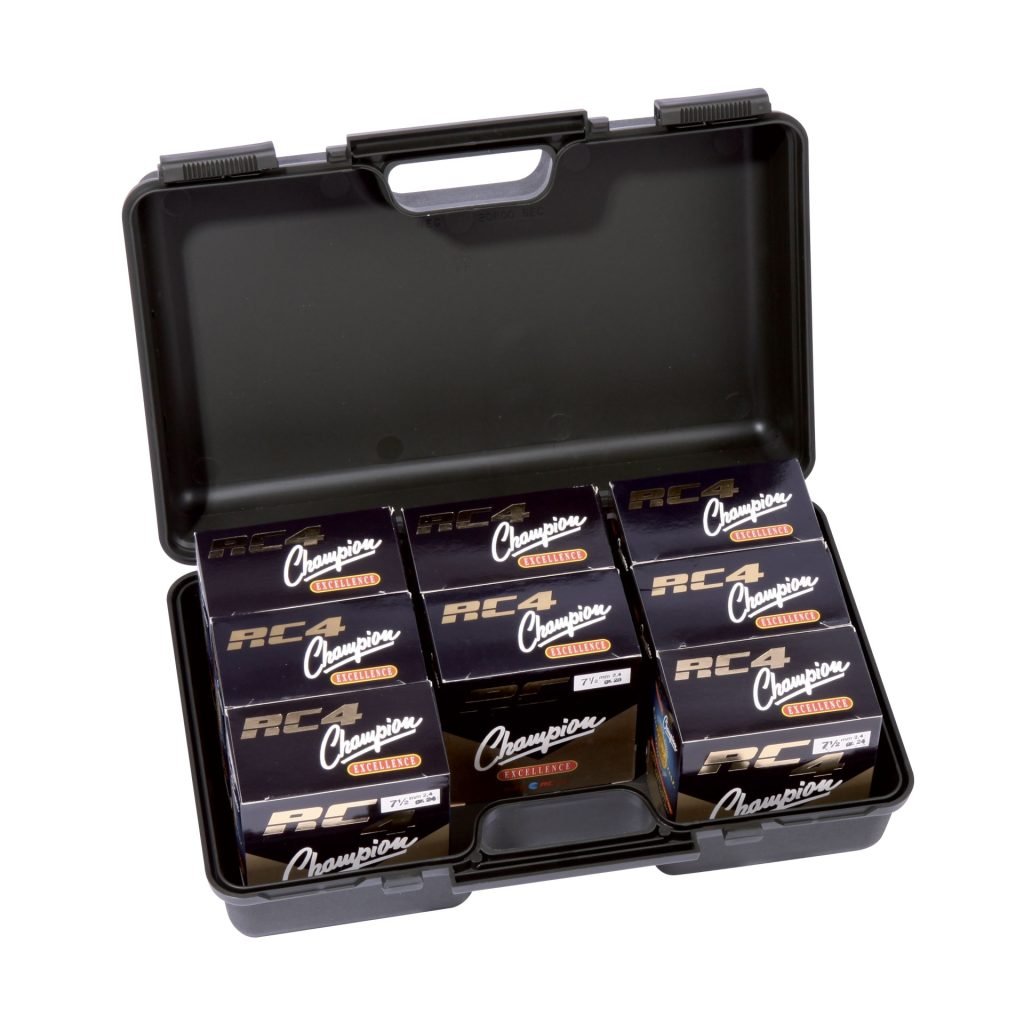 Ammunition Case (Blue with RC Logo) – Lakeland Shooting Centre